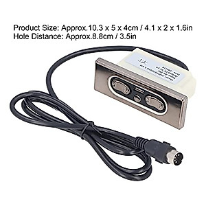 Alvinlite Electric Sofa Remote, Chair Lift Recliner Remote with 5 Button Lift Chair Hand Control USB Charging Hand Control Handset Recliner Power Cord Replacement 29V