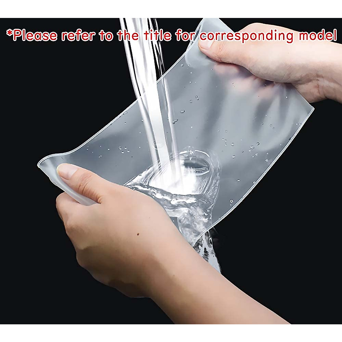 Puccy 2 Pack Keyboard Cover Skin Protector, compatible with Google Pixelbook 12.3" Silicone Keyboard Film （ Not Tempered Glass Screen Protectors/Not Case）