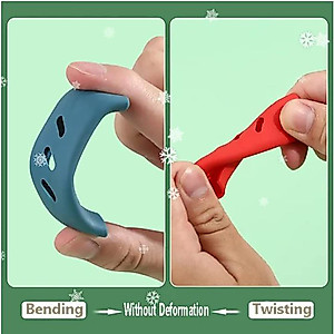 Pack of 6, Silicone Anti-Scald Pot Handle Cover, Anti-Scalding Silicone Pot Handle Insulation Cover, Non Slip Pot Holders Cover Assist Hot Pan Handle, Assist Handle Holder for Any Metal Pan (Green)