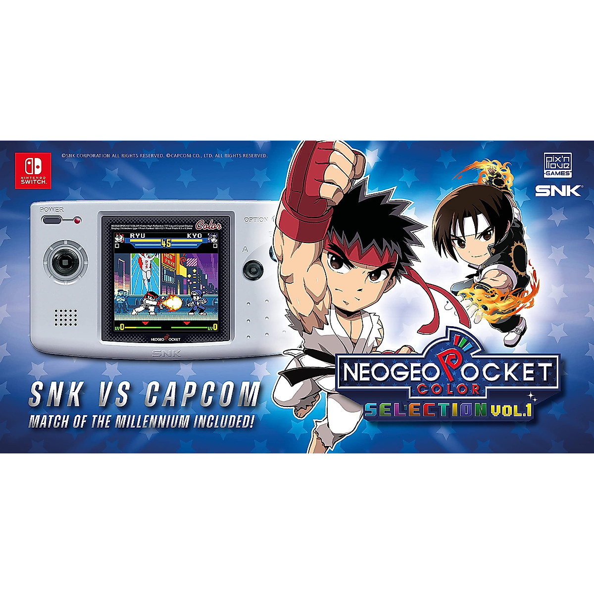 Neogeo Pocket Color Selection Vol 1 (Nintendo Switch)