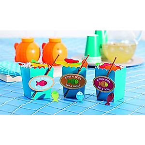 Little Fisherman Fishing Pole Picks (set of 25) Party Supplies