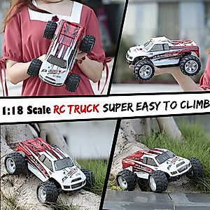 WLtoys A979B RC Car, 1/18 Scale Remote Contro Car, 4WD 70KM/h High Speed RC Truck, 2.4GHz All Terrain Off Road RC Crawler RTR for Kids and Adults