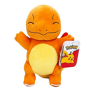 Pokémon 12" Charizard & 8" Charmander Plush 2-Pack - Evolution Set - Officially Licensed - Authentic Soft Stuffed Animal Toy Figure - Valentine's Day Easter Basket Stuffer Gift for Kids, Boys, Girls