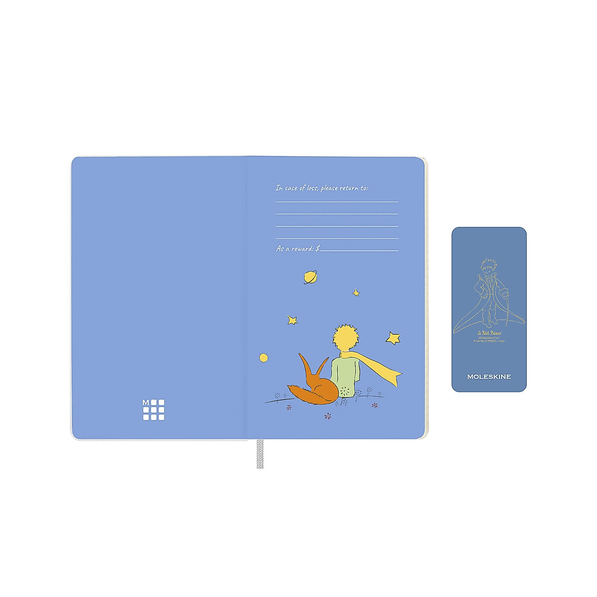 Moleskine Limited Edition 2023 Weekly Notebook Planner Petit Prince, 18M, Pocket, Fox, Hard Cover (3.5 x 5.5)