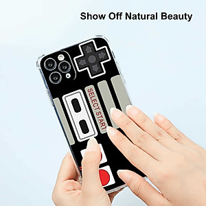 for iPhone 11 Pro Max Retro Arcade Game Case, Gameboy Video Game Controller Graphic Print Design iPhone case for Boys Men, Unique Trendy TPU Bumper Cover Case for iPhone 11 Pro Max