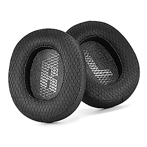 Live 650 BTNC E65BTNC Ear Cushion, Replacement Ear Pads Compatible with JBL E65 E65BTNC / Duet NC / Live 650BTNC Live 660 BTNC Headphones (650 Fabric Mesh)