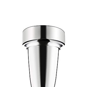 EASTROCK Trumpet Mouthpiece 3C Silver Plated Bullet Shape Vaccum Package