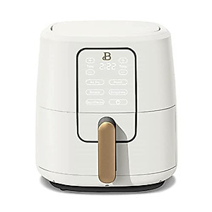 6 Quart Touchscreen Air Fryer, White Icing by Drew Barrymore 15.11 x 12.10 x 13.07