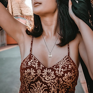 VNOX Pack of 6 Color Cremation Jewelry Glass Urn Necklace for Ashes Holder Memorial Ash Keepsake Jewelry with