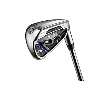 Cobra Golf 2022 LTDX One Length Combo Iron Set Chrome-Red-Blue (Men's, Right Hand, KBS PGI 75, Reg Flex, 5-GW)