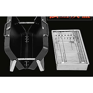 BBQ Grill Outdoor Gas grill Portable Barbecue Grill Outdoor Camping Barbecue Grill Household Charcoal Foldable And Portable Mini Picnic Charcoal Grill Stove