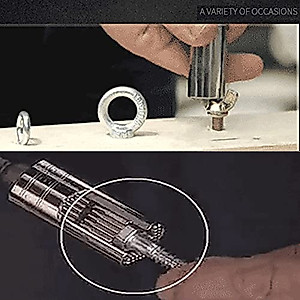 Stocking Stuffers Gifts for Men,Socket w/Drill Adapter,Use with Most Socket Wrenches & Power Drills,by WXTDM