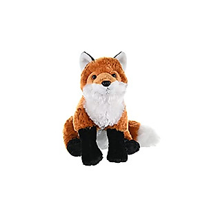 Wild Republic Red Fox Plush, Stuffed Animal, Plush Toy, Gifts For Kids, Cuddlekins 12" (10944)