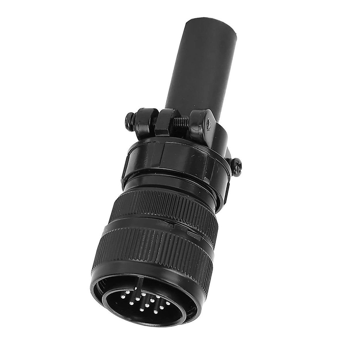 Kadimendium 14 Pin Male Plug Stainless Steel Industrial Cord Mounted Male Power Connector TIG Welding Accessories Fit for Miller Welder