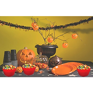 Bruntmor 8 oz Porcelain Bowls Set of 6 - for Ice Cream, Dessert, Soup, Small Side Dishes, Salad, Cereal, Rice - Microwave, Dishwasher and Oven Safe - Red Color