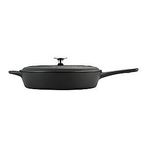 Tramontina Covered Cast Iron Skillet 12.5 inch, 80131/340DS