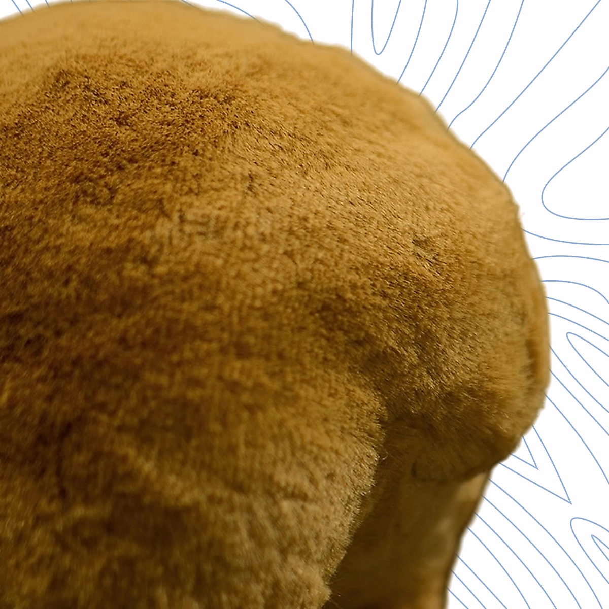 FRANKIEZHOU Realistic Capybara Plush Toy 12”,Lifelike Rodent Capybara Stuffed Animals,Pillow Plush,Soft Wild Animals Crawling Capybara Stuffed Toys,Plushie Toys,Gifts for Kids,Baby Gift, Cry Babies