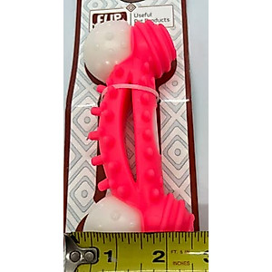 Dog Puppy Chew Fetch Toy Dental Hygiene Gum Health Exercise Fun 6 1/2" Outdoors Bone Shaped
