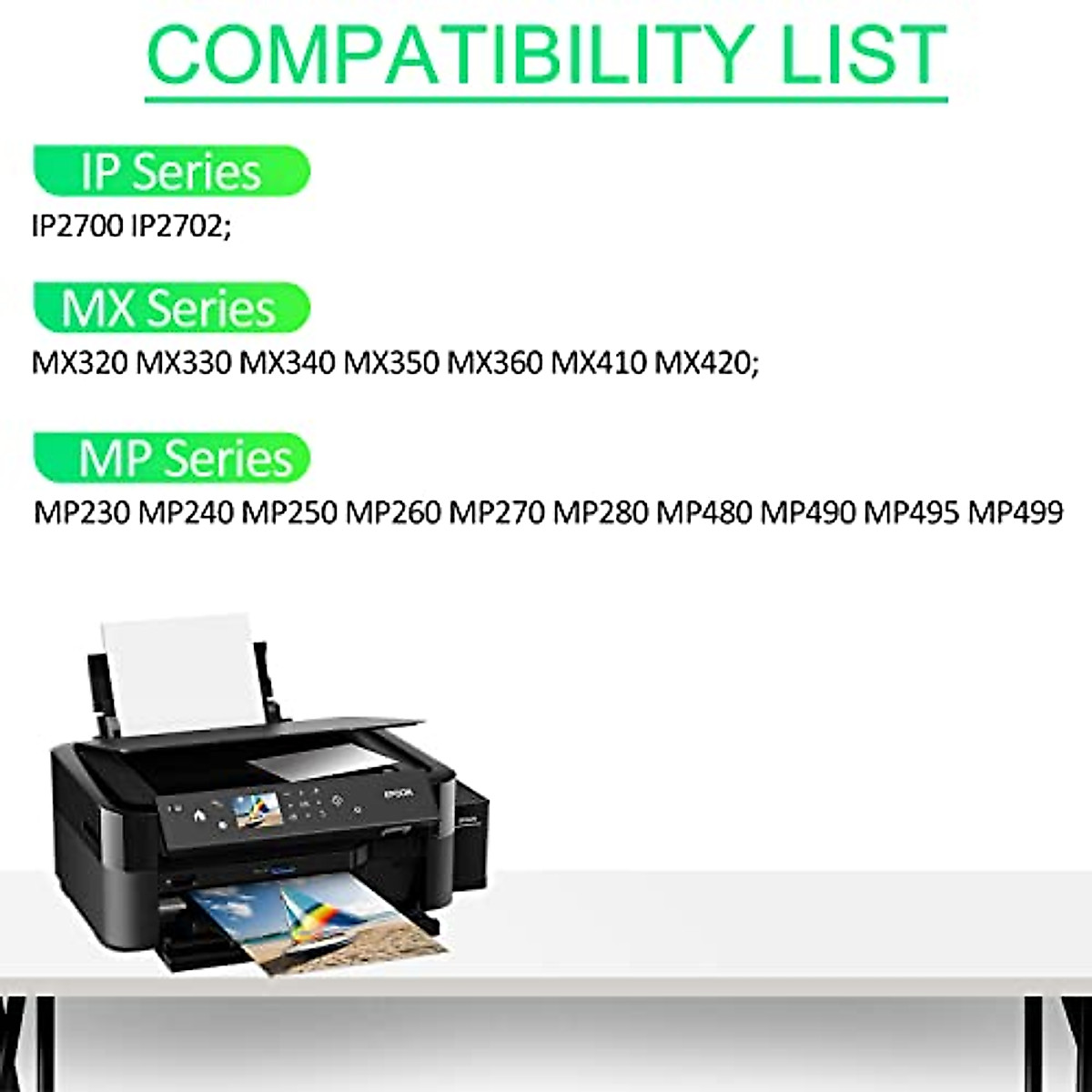 greencycle Remanufactured Ink Cartridge Compatible for Canon PG-210XL 210XL Used in PIXMA MP495 IP2702 MP230 MP240 MP250 MP280 MP480 MP490 MP499 MX330 MX340 MX350 MX410 MX420 Printer(1 Pack, Black)