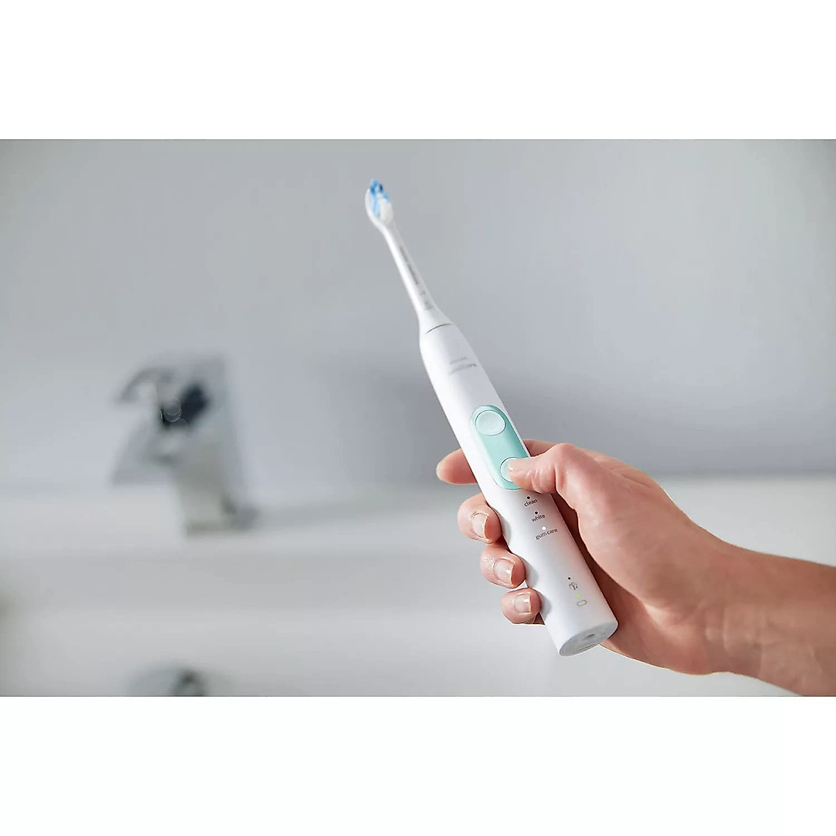 PHILIPS Sonicare 6100 ProtectiveClean Rechargeable Toothbrush, White (2 pk.)