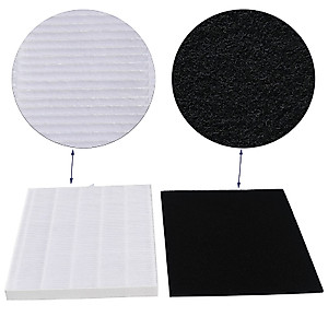 C545 Filter for Winix C545 Filter S, 2 Hepa Filter + 8 Activated Carbon Filters Part No. 1712-0096-00