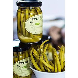Matiz Piparras, Basque Guindilla Peppers (6.4 oz.) Spanish Green Pickled Peppers from Spain