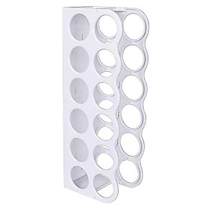 ArtBin 6864AS Vinyl Storage Rack, Stores 12 Vinyl Rolls, White