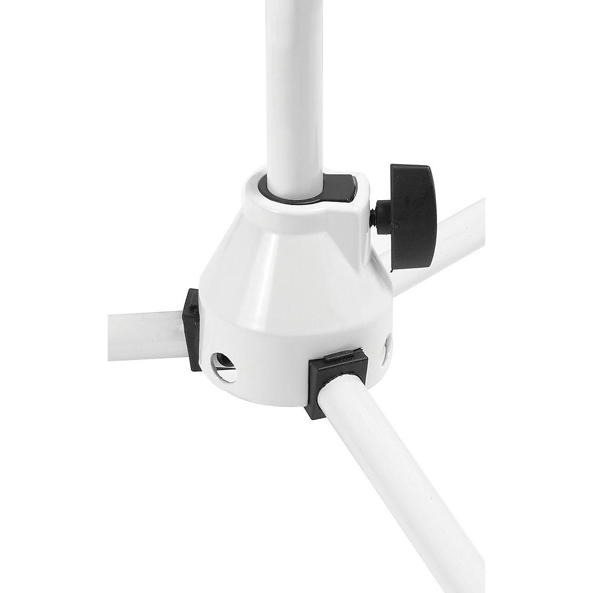 On-Stage MS7801W Telescoping Microphone Boom Stand, White