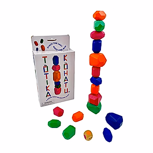 TOTIKA KOHATU - A Wood Rock Stacking Game