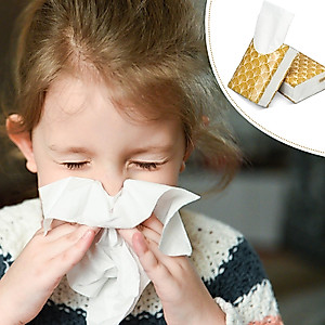 Therwen 100 Pack Pocket Tissues Travel Packs Bulk 1000 Sheet Mini Tissues Bulk 3 Ply Small Travel Size Paper Individual Pocket Size