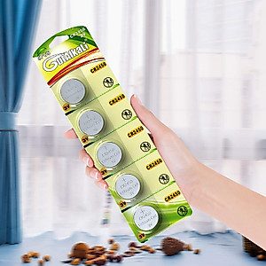 GutAlkaLi CR2450 3V Lithium Batteries - 40 Pack of High-Performance, Long-Lasting Coin Cell Batteries