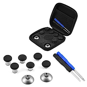 Thumb Stick, High Accuracy Canvas Cloth Case 3 Pairs Fast Reactions Joystick Button Replacement for Replacement for for Game Console