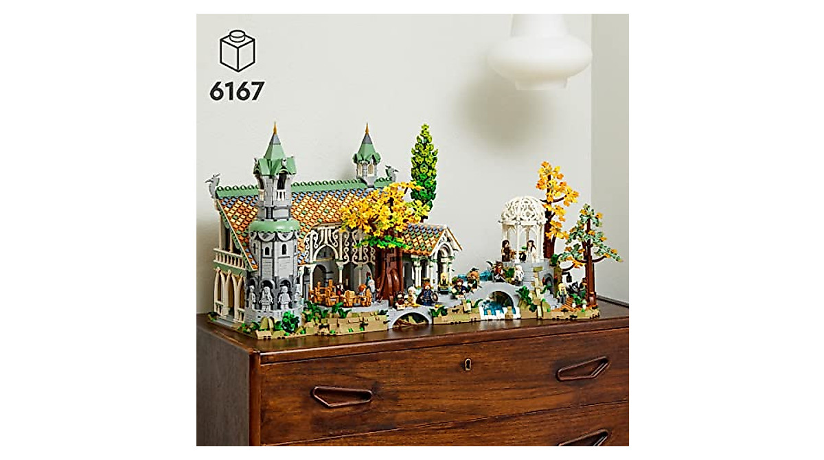 LEGO Rivendell Model Kit for LOTR Fans - 6,167 Pieces
