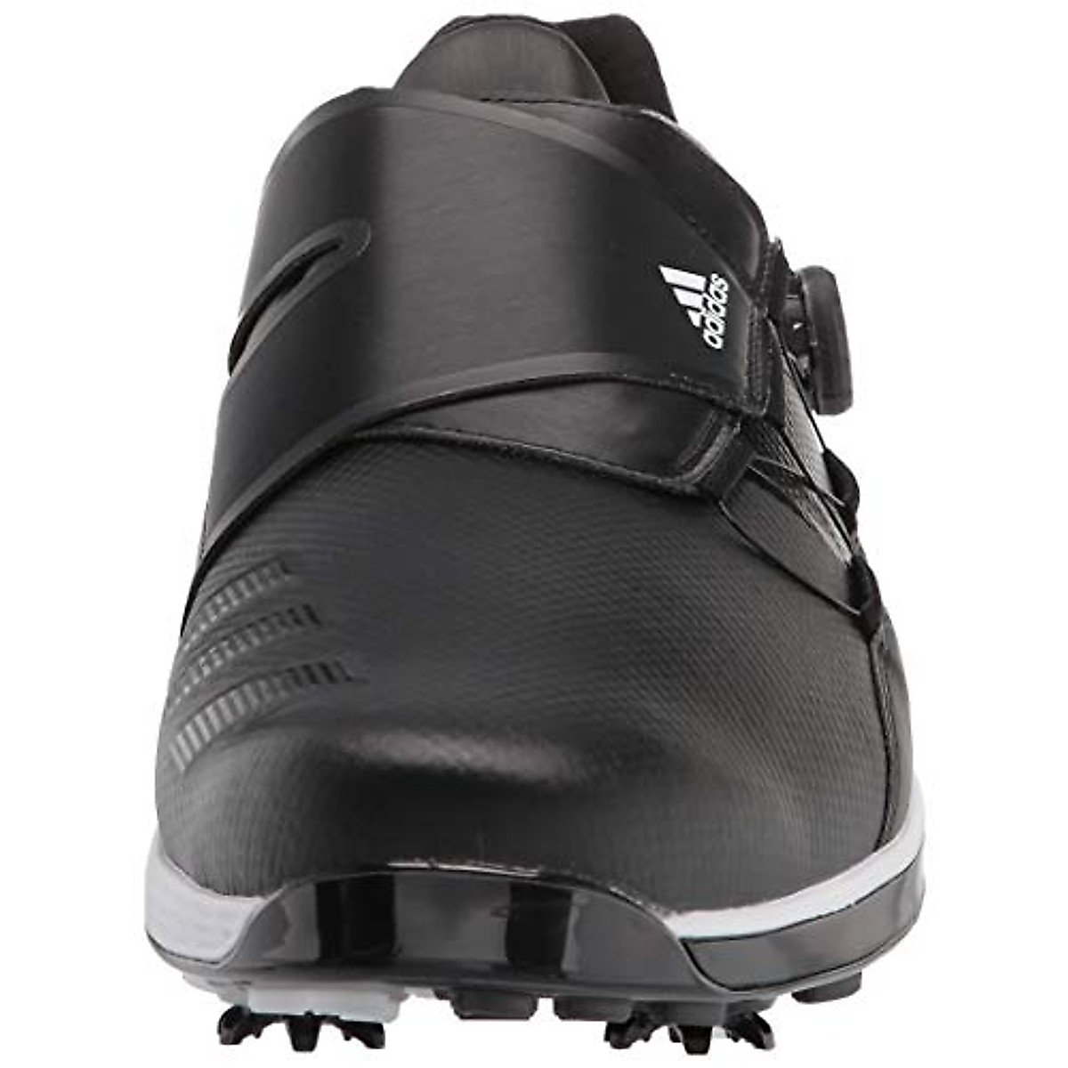 adidas mens Zg21 Boa Golf Shoe, Black/White/Lghsolgre, 7 US