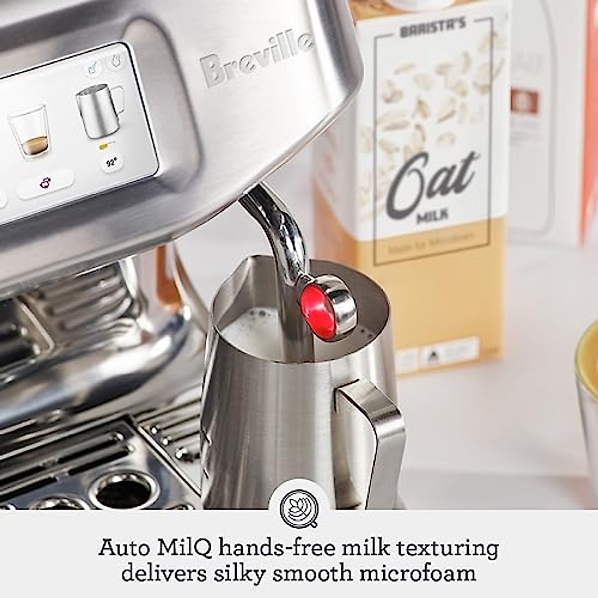 Breville Barista Touch Impress Espresso Machine BES881BSS, Brushed Stainless Steel