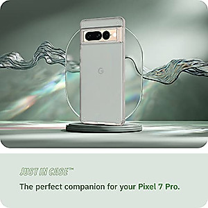 LONLI JIC - (for Google Pixel 7 Pro) - Ultra Slim Translucent Matte Case with Polishing Cloth - [Anti-Fingerprint Coating & Anti-Scratch]