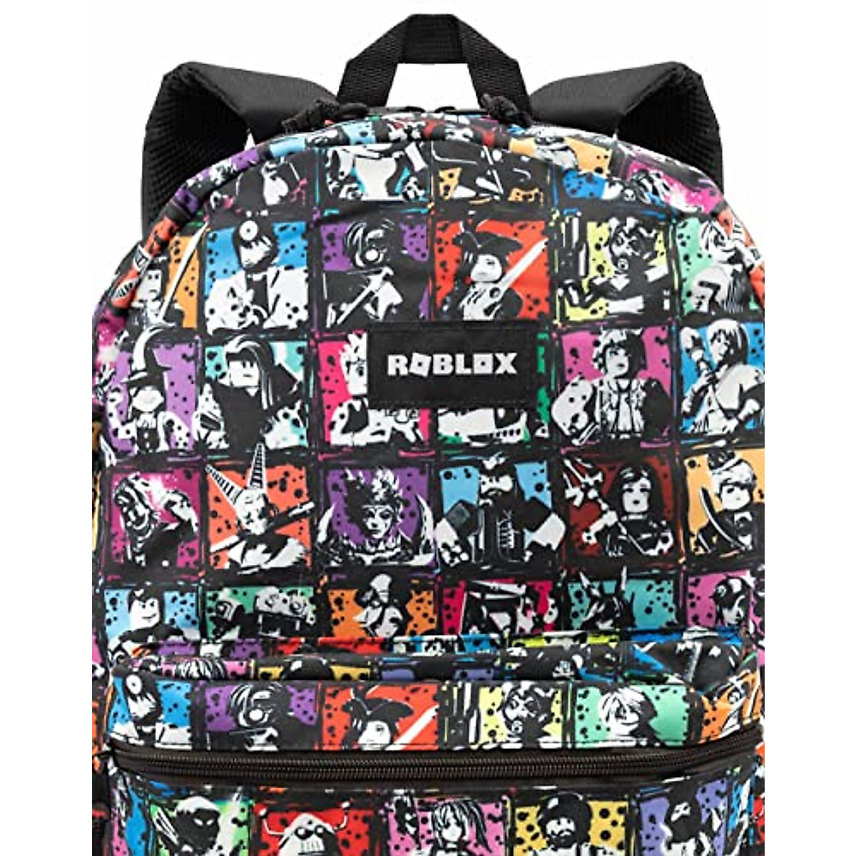Roblox Backpack Video Game Characters Black Rucksack 17.3”