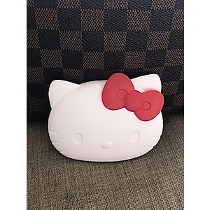 Impressions Vanity Hello Kitty Compact Mirror with Adjustable Brightness, Touch Sensor and Rechargeable Travel Makeup Mirror for Purse