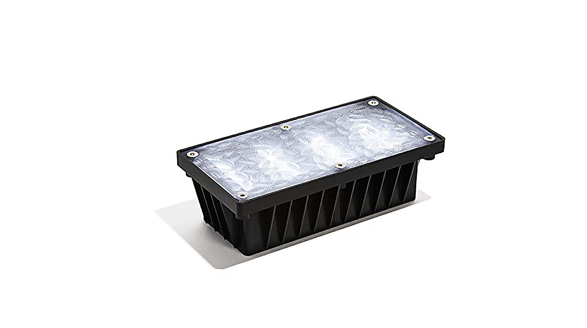 Solar Brick Path Light - Eco-Friendly Outdoor Lighting | Waterproof 8x4 ...