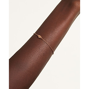 Ted Baker Women's Harsaa Tiny Heart Chain Bracelet (Rose Gold-Tone Plated)