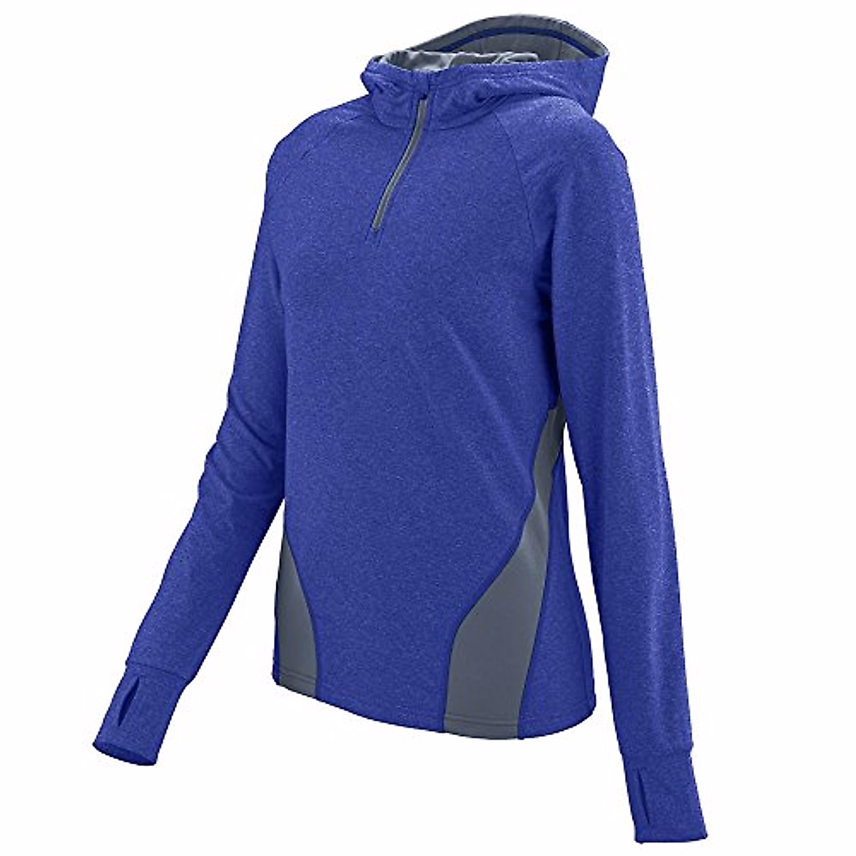 Augusta Sportswear Womens Freedom Pullover S Purple/Graphite Heather