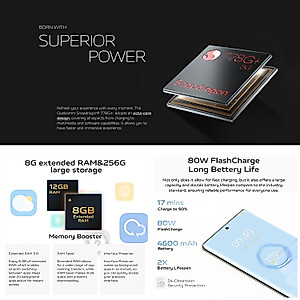 vivo V29 5G Smartphone|12G+256G|China Version S17 Unlocked Cell Phone|Full Google Service|50MP Camera System+Aura Light|6.78”1.5K 120Hz OLED Display|4600mAh Battery+80W Fast Charge|Snapdragon 778G+