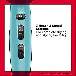 Revlon 1875W Lightweight Hair Dryer | For Easy Smooth Styling (Mint)