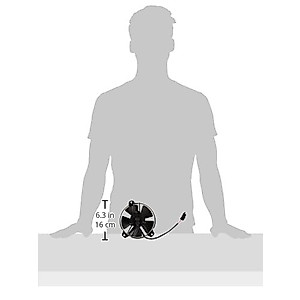 Spal 30103013 5.2" Paddle Blade Pusher Fan