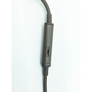 Replacement Upgrade Audio Cable with mic Microphone Remote Volume Control line Wire Cords Extension for ATH-MSR7 Headphones