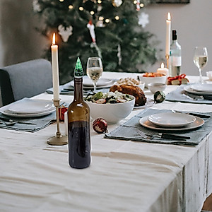 Hemoton 1pc Christmas Wine Corks Christmas Wine Stopper Wine Bottle Cover Easy to Use Wine Stopper Snowman Wine Stopper Crack-Proof Stopper Wedding Wine Cabinet Tool Sealer Gift Zinc Alloy