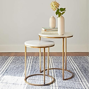 Dash and Albert Malta Wool Area Rug - 2' x 3' Blue - Coastal Charm Handwoven Wool Accent Rug - Durable, Lightweight, Easy to Clean