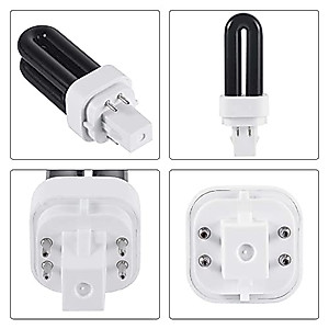 4 Pack Bug Zapper Replacement Bulbs 41050 Mosquito Zapper Bulbs for DynaTrap DT1050 DT1100 DT1250, 1/2 Acre Trap Replacement Light Bulb Mosquito Killer Lamp