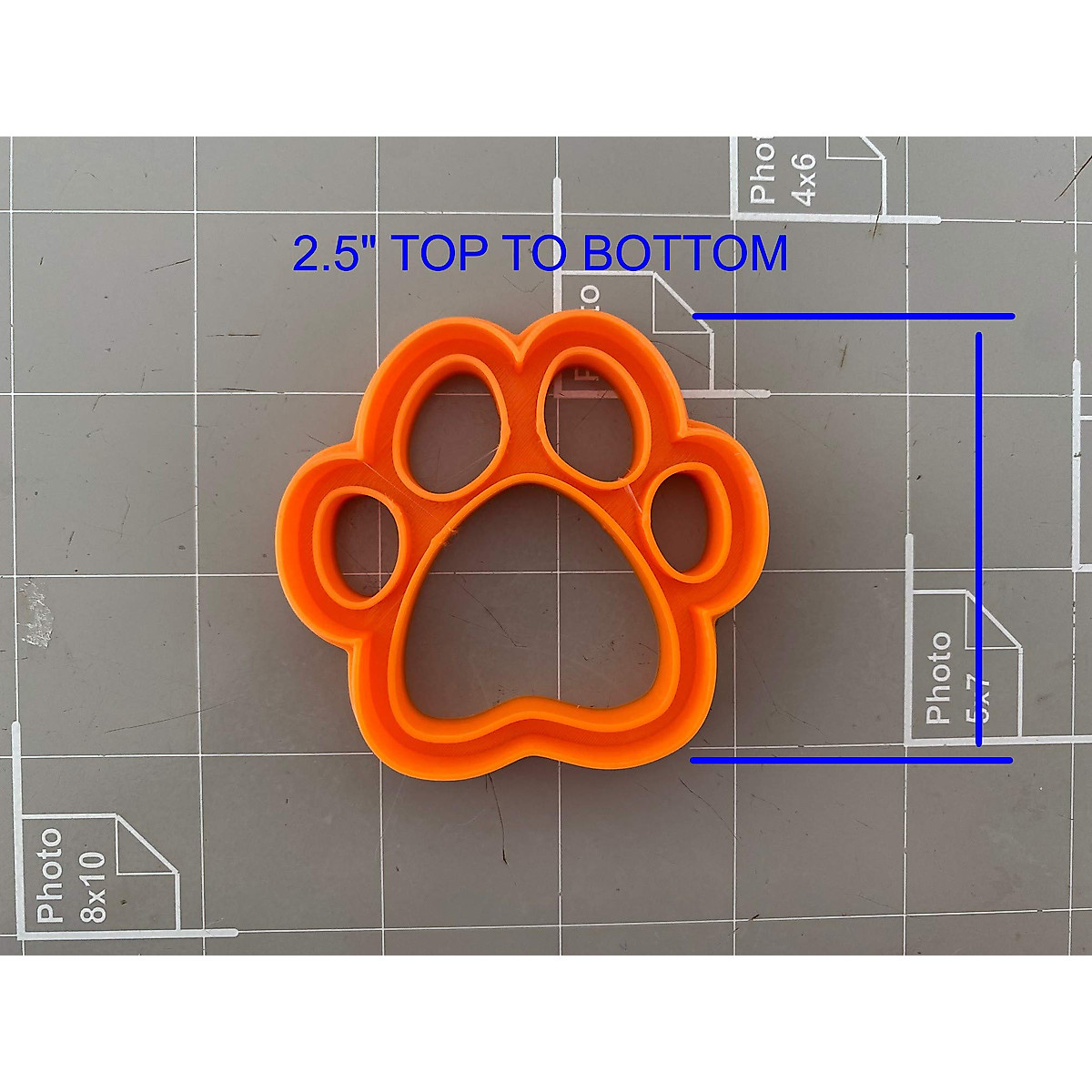 Dog Paw Cookie Cutter Style Set of 3