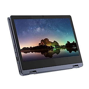 Lenovo Flex 3 Chromebook 11.6" HD Touch-Screen Laptop, MediaTek MT8183, Up to 2.0GHz, 8-core, 4GB RAM, 128GB(64GB SSD+64GB Card), Wi-Fi, Light-Weight, Webcam, USB-C, Chrome OS, LIONEYE Stylus Pen